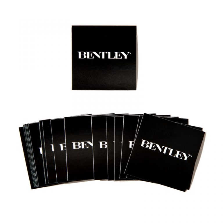 Bentley Sticker – Square – Bentley Boutique